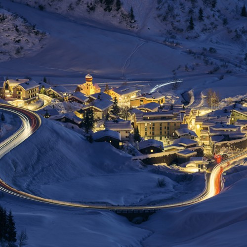 Stuben am Arlberg - skiresort in Ski Arlberg op 1.407m